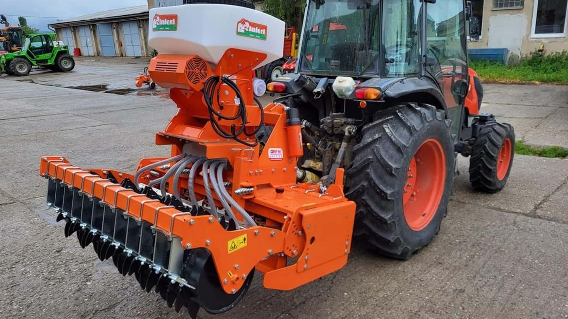 Rinieri: erpice rotante fisso ER per vigneti e frutteti