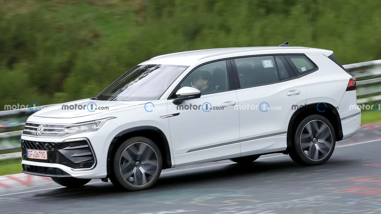 VW Tayron (2025): Nachfolger des Tiguan Allspace erwischt