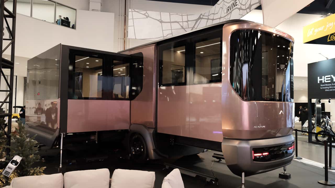 AC Future presenta su versión de autocaravana futurista en el CES 2025