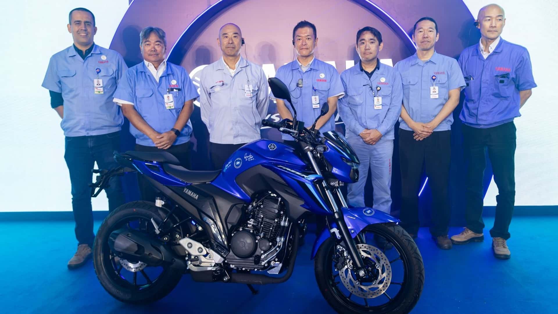 Fazer 250 marca 5 milhões de motos Yamaha feitas no Brasil