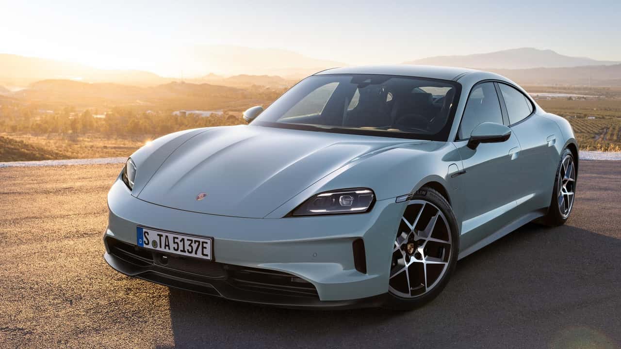 New taycan porsche store