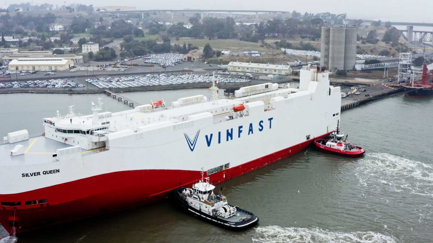 First Shipment Of Vinfast EVs Arrive In The US