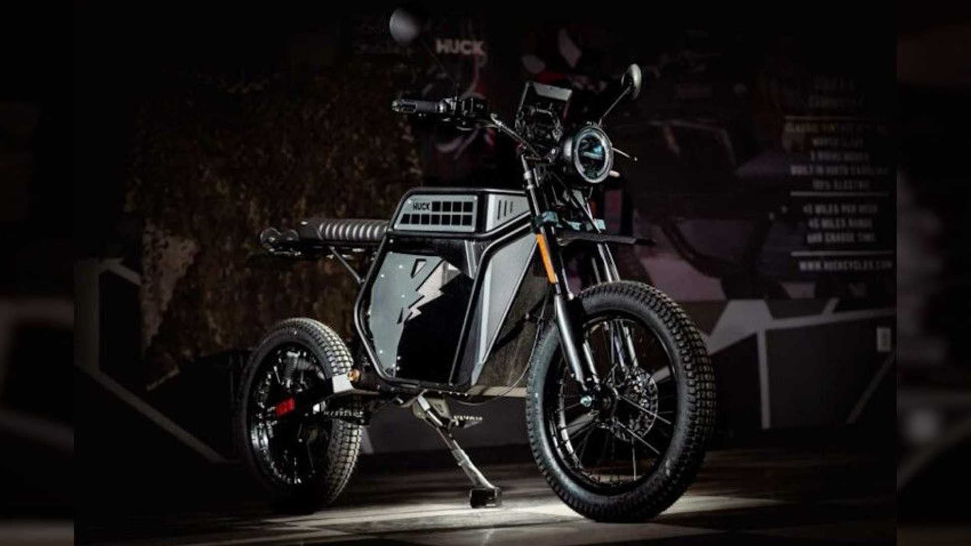Huck Cycles Presents The Rugged Stinger Electric Motorcycle