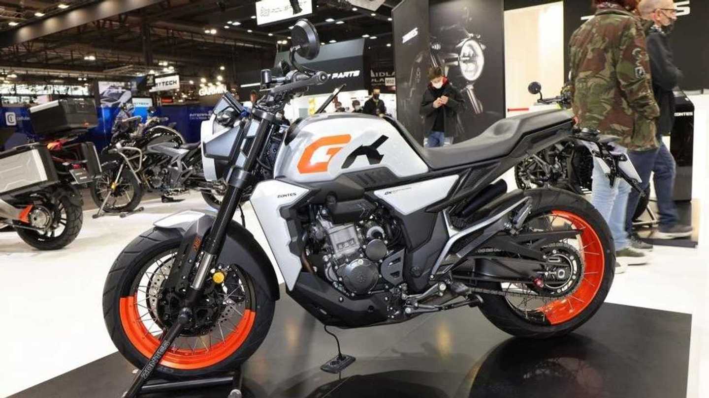 Zontes Debuts 2022 ZT350-GK At EICMA 2021