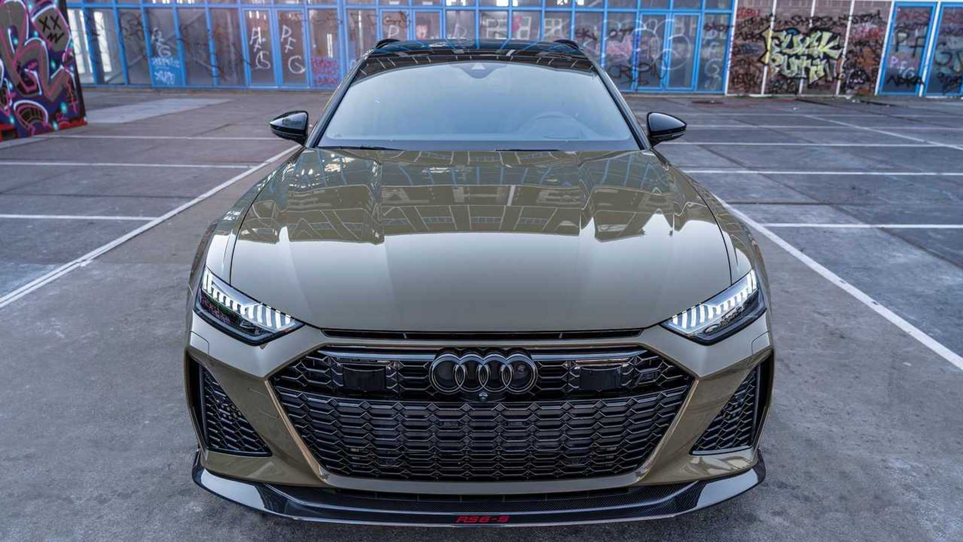 Este Audi RS 6 Avant de ABT, en Verde Táctico, roza la perfección