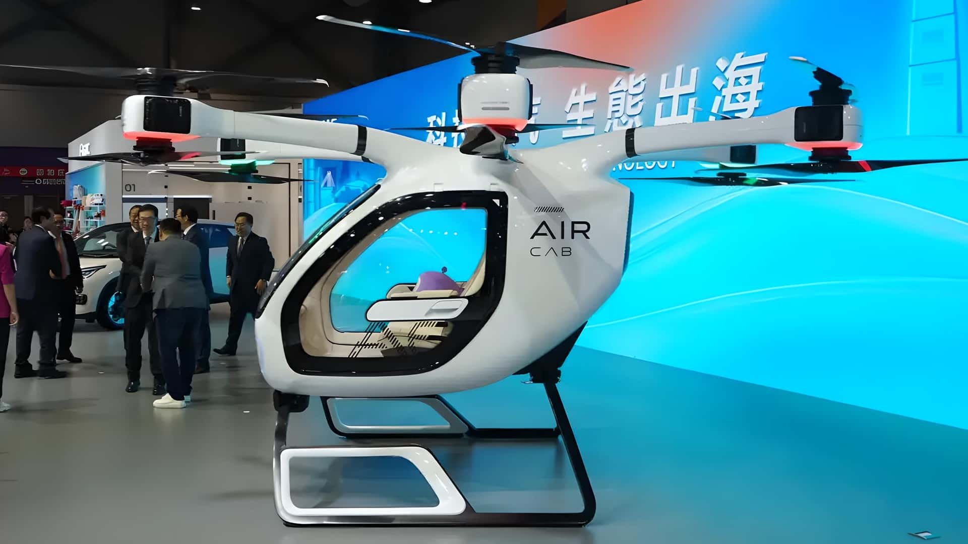 GAC revela carro voador Govy AirCab e inicia pré-venda