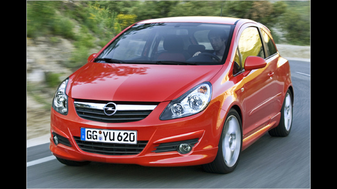 Die 15 stärksten Kleinwagen im Überblick