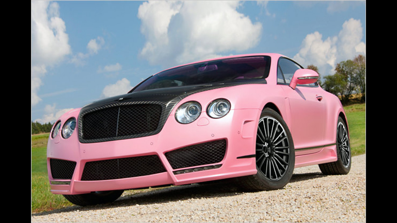 Hingucker: Pinkfarbener Bentley Continental GT Speed