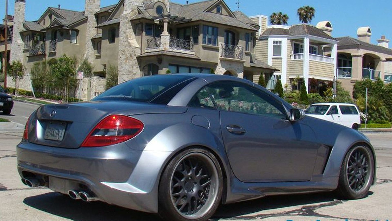 Mercedes SLK55 AMG widebody kit by Rex Accelero
