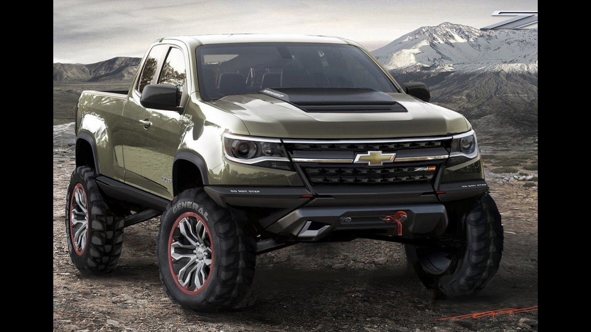 Chevrolet revela Colorado ZR2 com motor diesel 2.8 Duramax de 181 cv