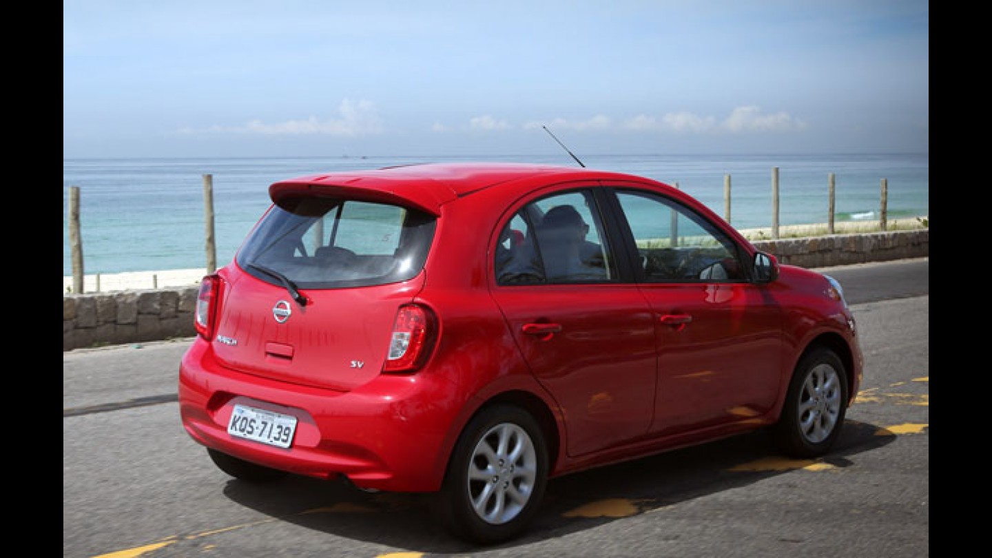 Volta Rápida: Nissan March fica mais agradável e econômico com três ...