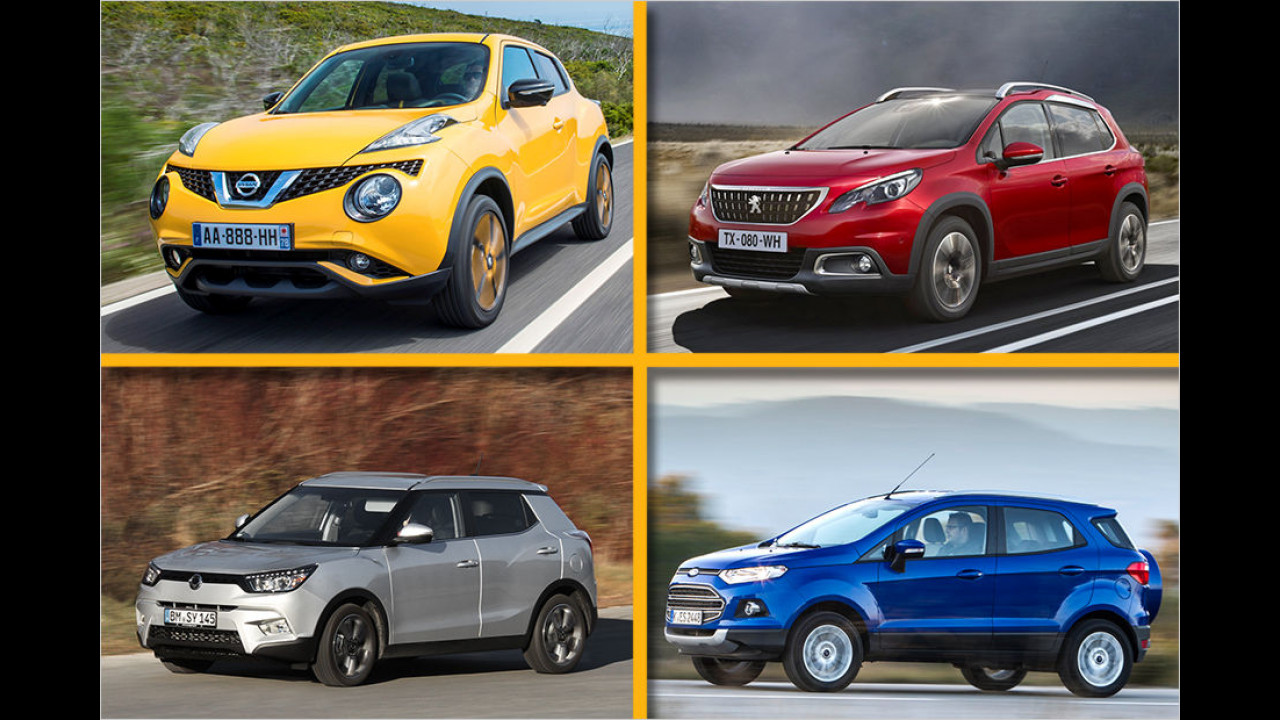 Top 10: Die günstigsten Kompakt-SUVs mit Diesel