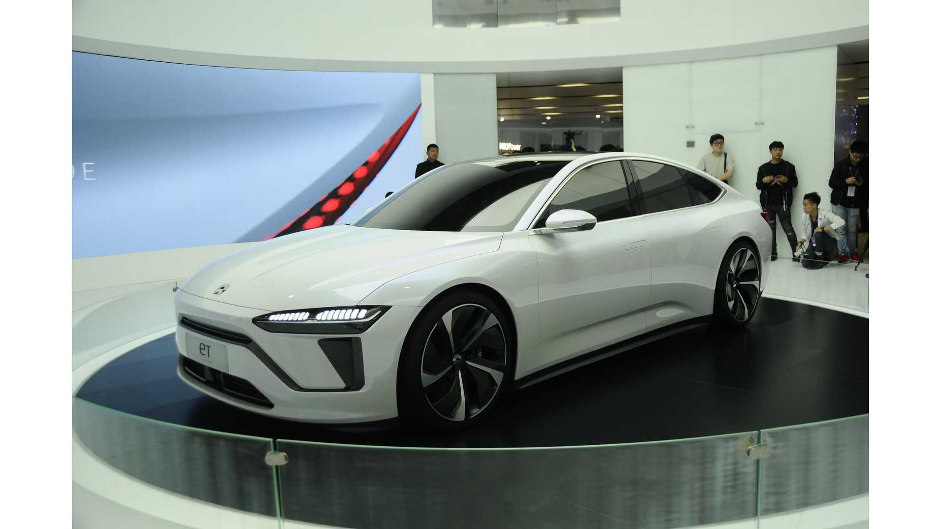 Nio zeigt ET Preview auf der Shanghai Auto Show 2019