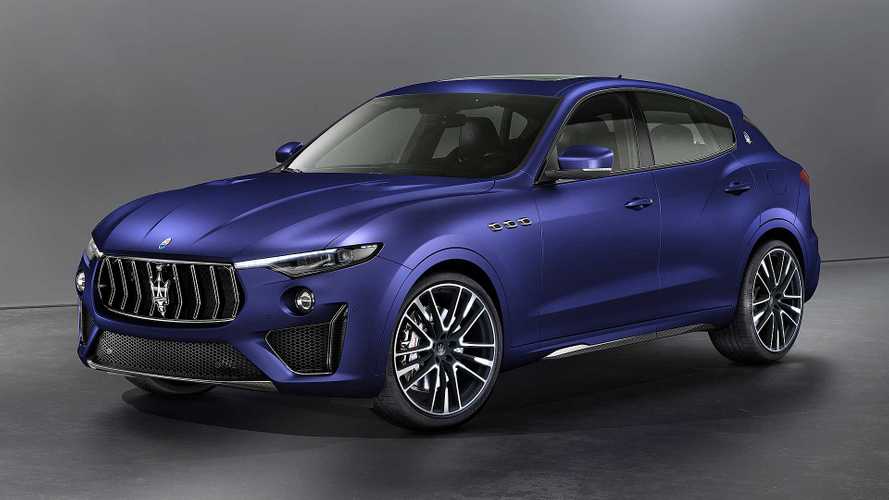 Maserati Levante Trofeo V8 Launch Edition, sogno blu a Ginevra