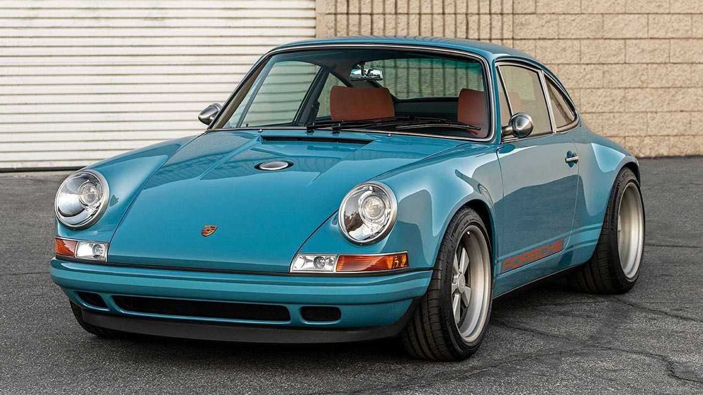 Así es el último Porsche 911 de Singer, en un llamativo azul turquesa
