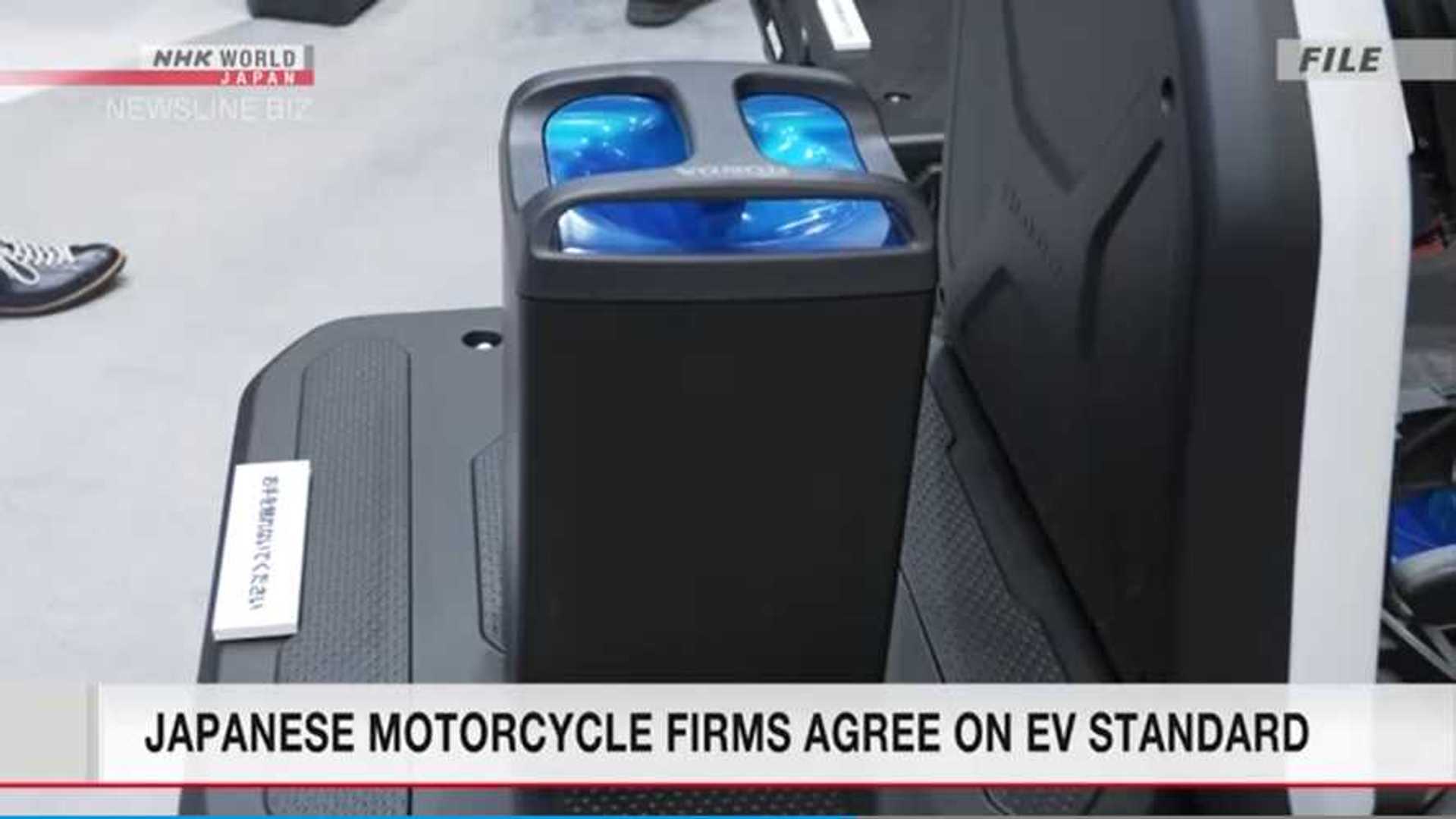 Japan's Big Four Team Up On Swappable Battery Design