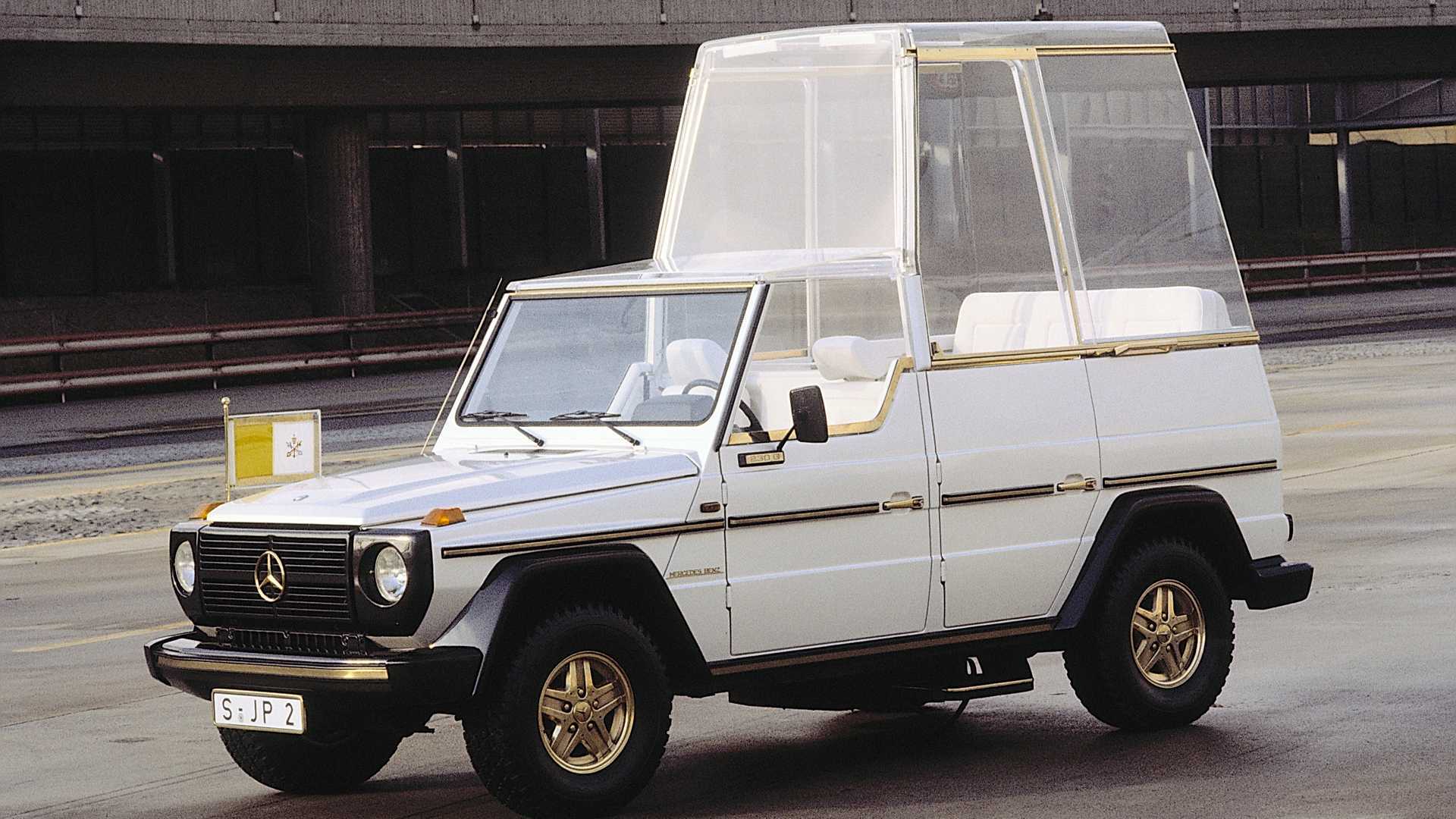 40 Jahre Mercedes 230 G "Papamobil": Heiliges Highlight