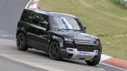 Le Land Rover Defender montre son V8 en action sur le Nürburgring
