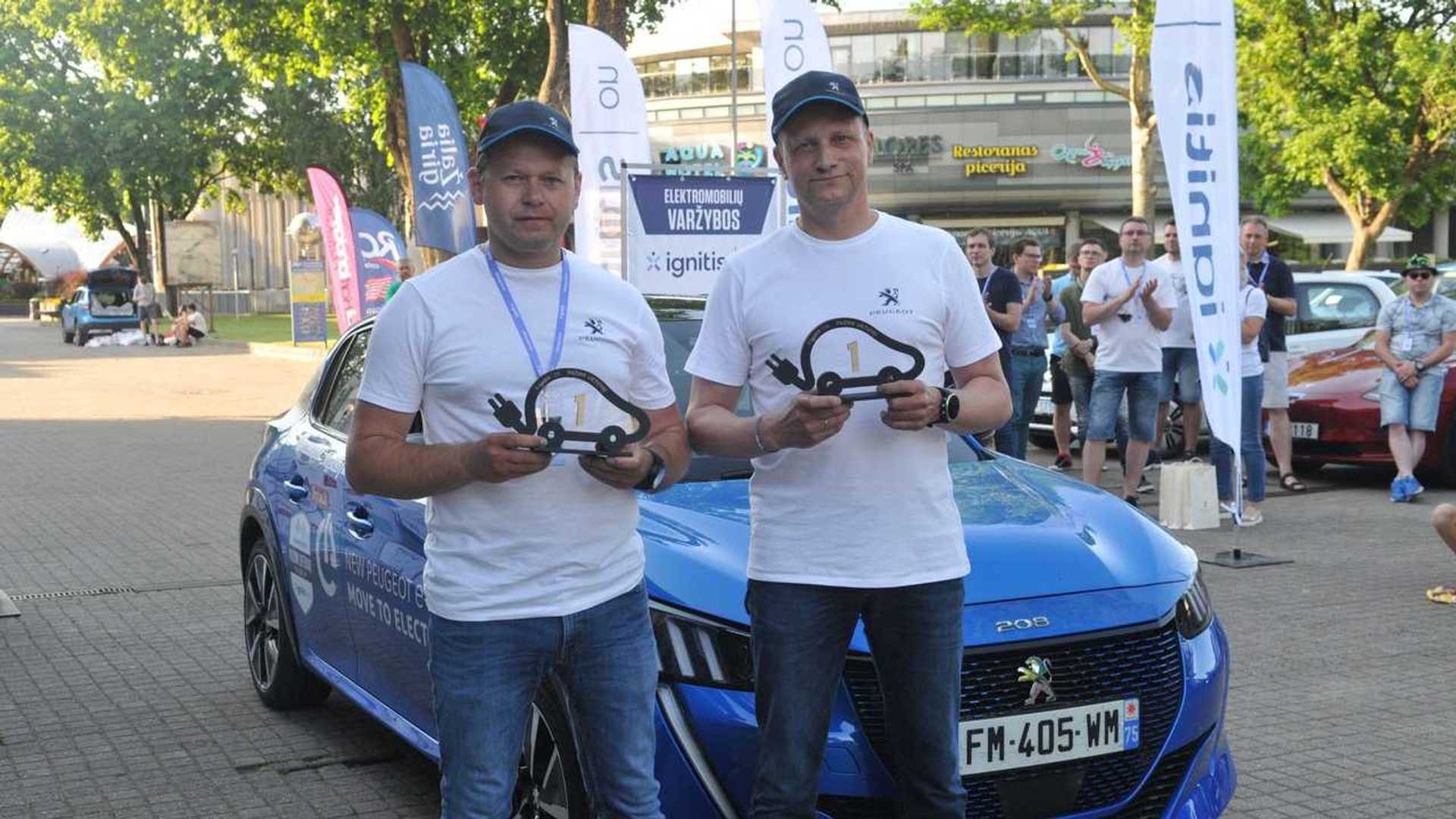 Ignitis On: The EV Rally Won By A Tesla Model 3 And A Peugeot e-208
