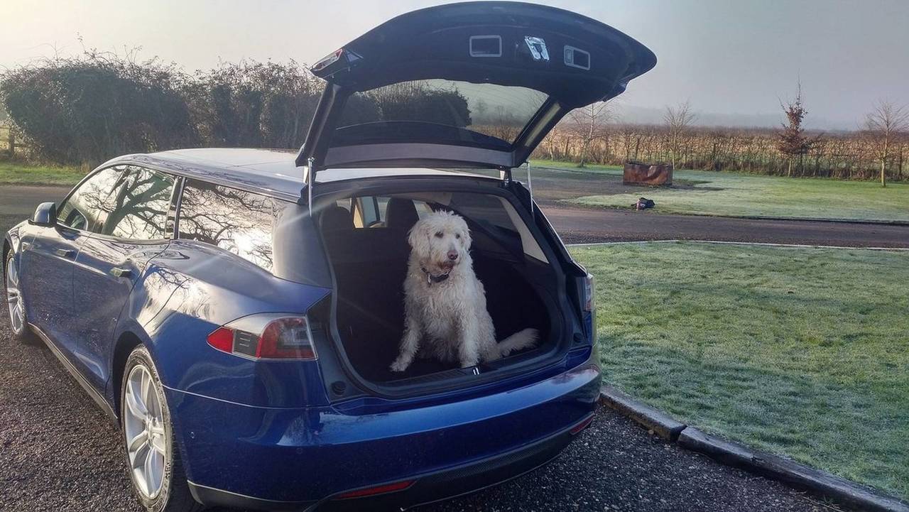 Qwest a terminé son break Tesla Model S