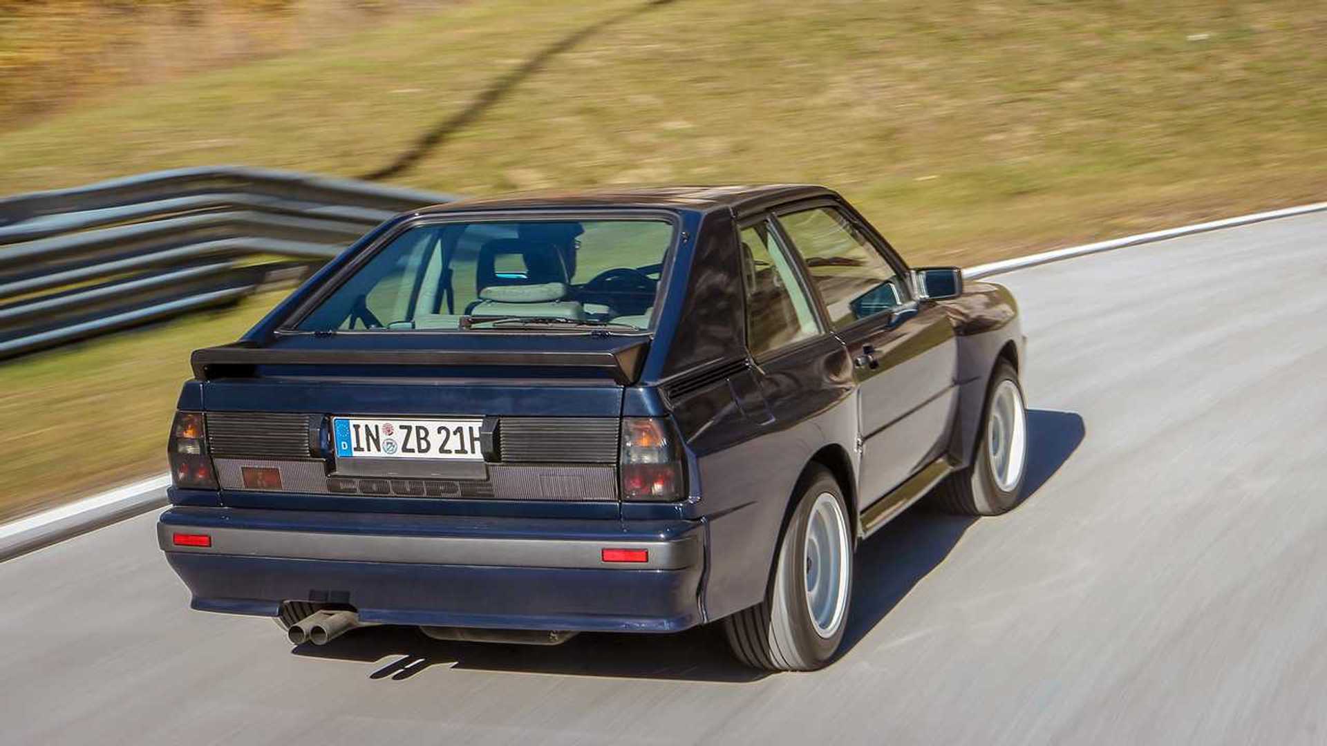 Zeitreise: Unterwegs im Audi Sport quattro von 1984