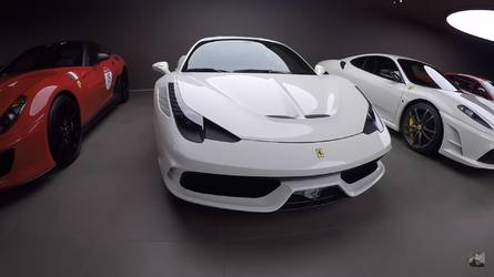 La impresionante colección de Ferrari de Swizzcars