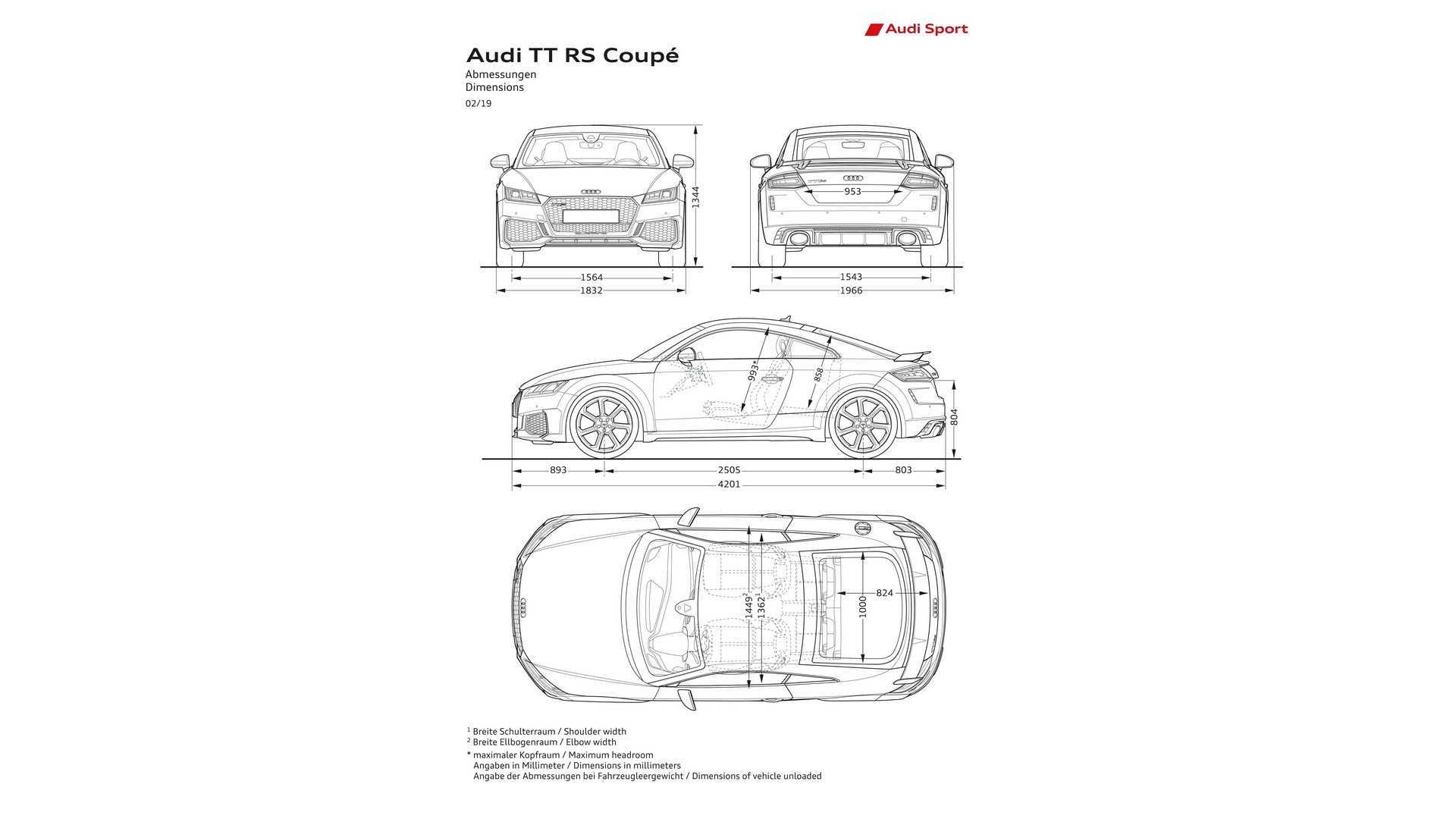 Audi TT RS 2019 atualiza design, embora não pareça