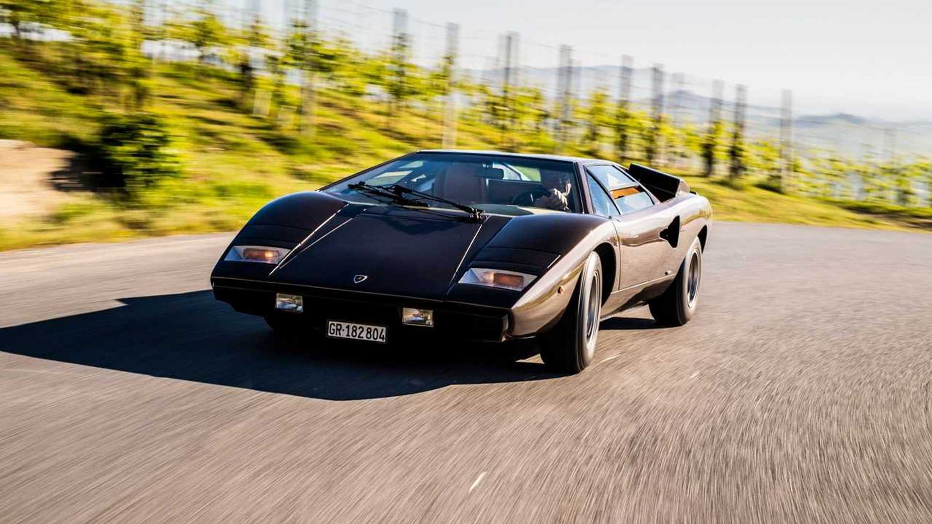 Lamborghini Countach: 50 Jahre im Rückblick mit Video