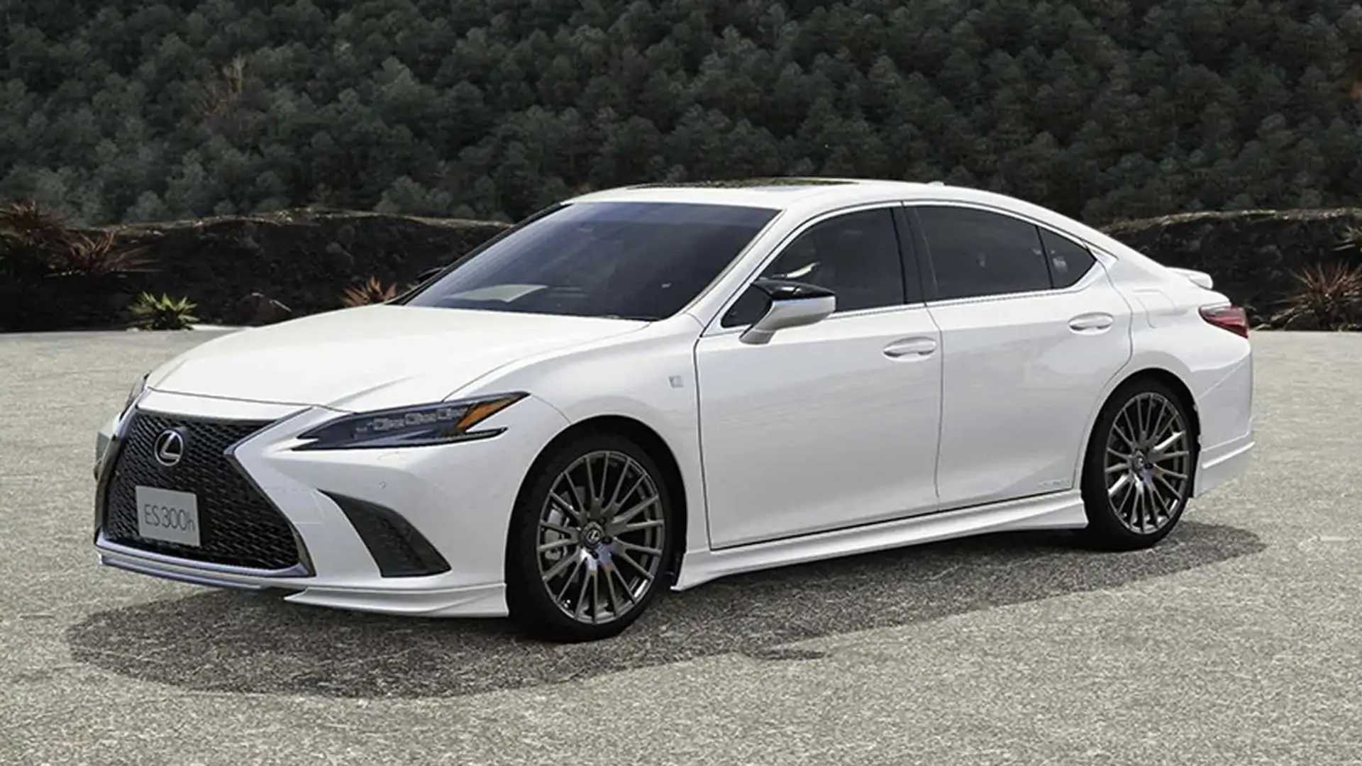 Boring 2022 Lexus ES Sedan Looks Better With New TRD Body Parts