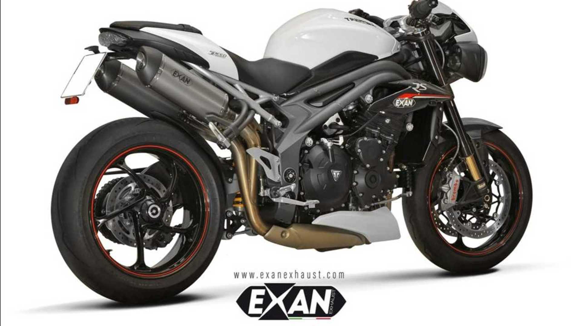 Triple Treat: Exan Made Three Pipes For The Triumph Speed Triple