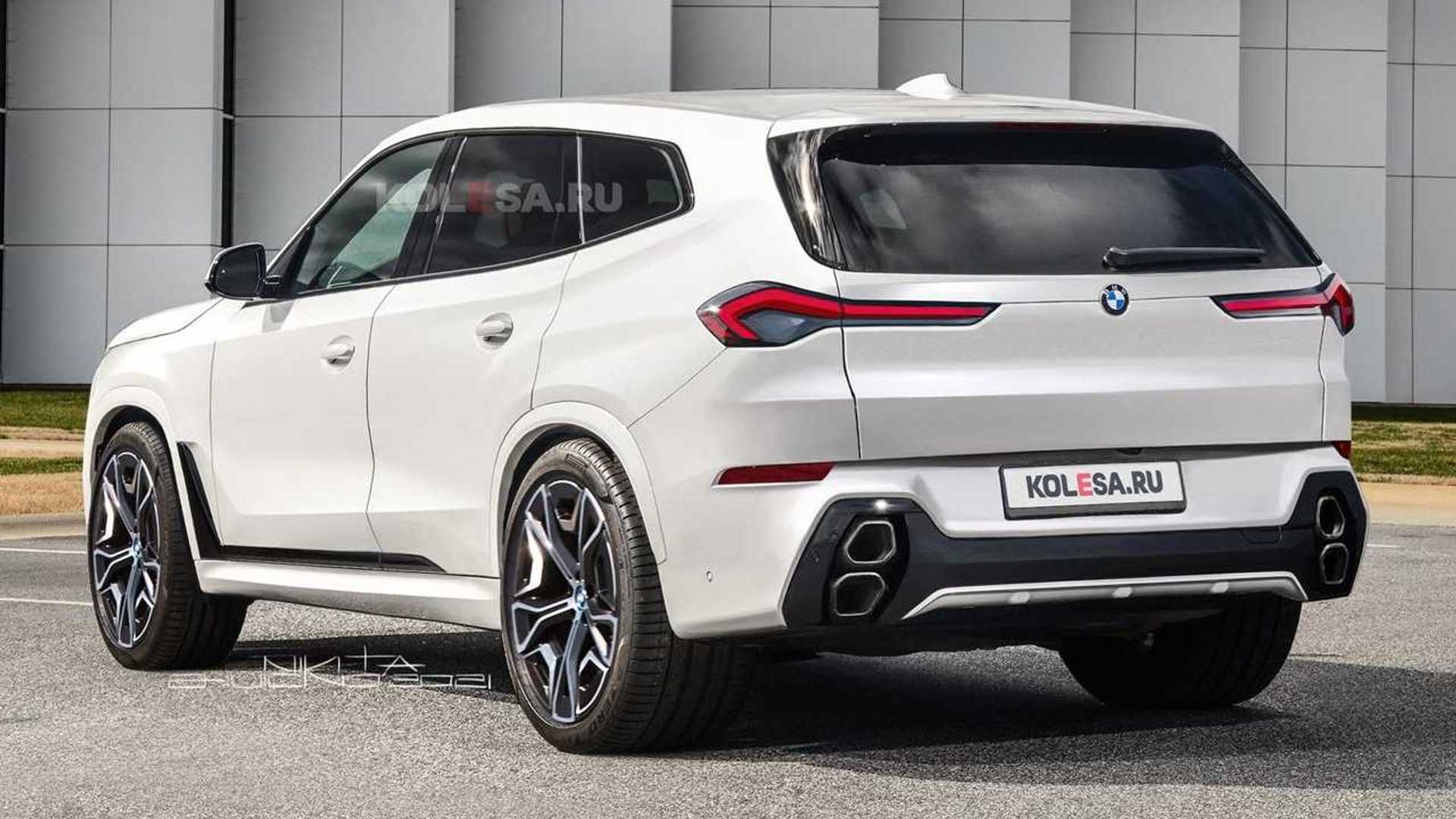 2023 BMW X8 Rendered After Latest Spy Shots Looks Downright Weird