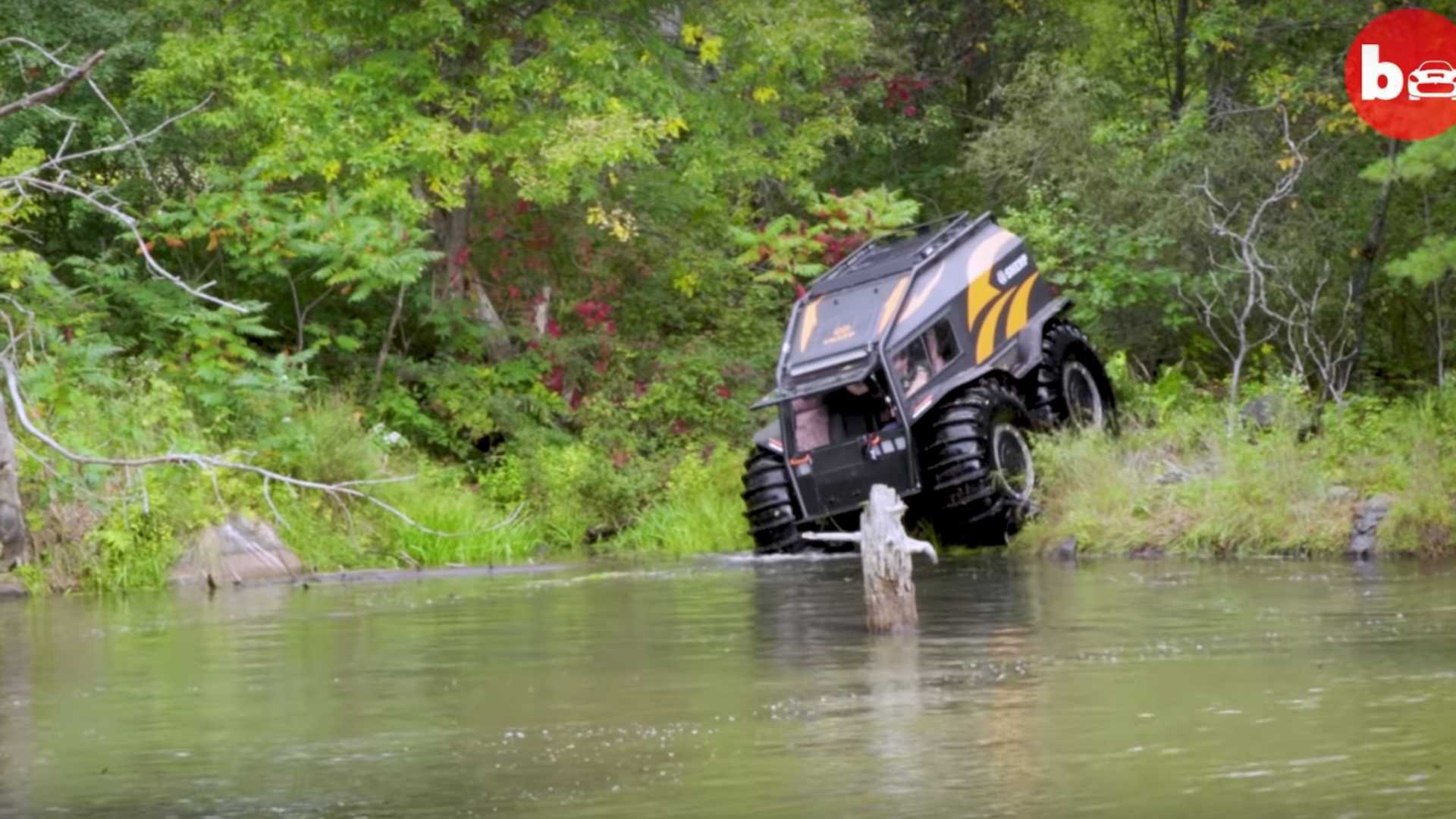 Sherp ATV, il mezzo perfetto per l'apocalisse zombie