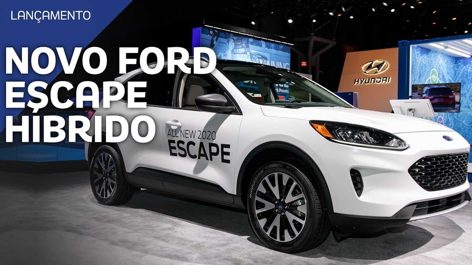 Vídeo: Novo Escape, o próximo SUV híbrido da Ford no Brasil?