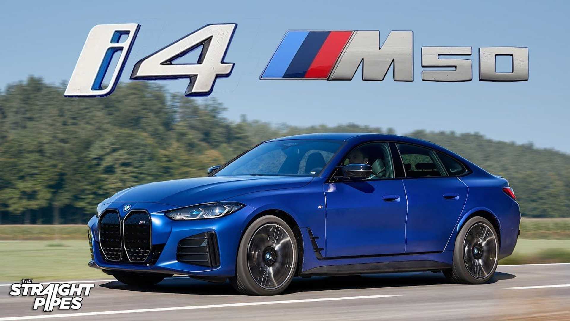 BMW i4 M50: Better Than A Tesla Model 3 Performance?