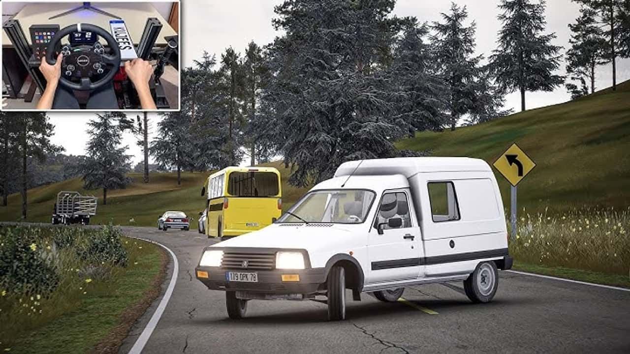 La Citroën C15 est devenue une star sur Assetto Corsa