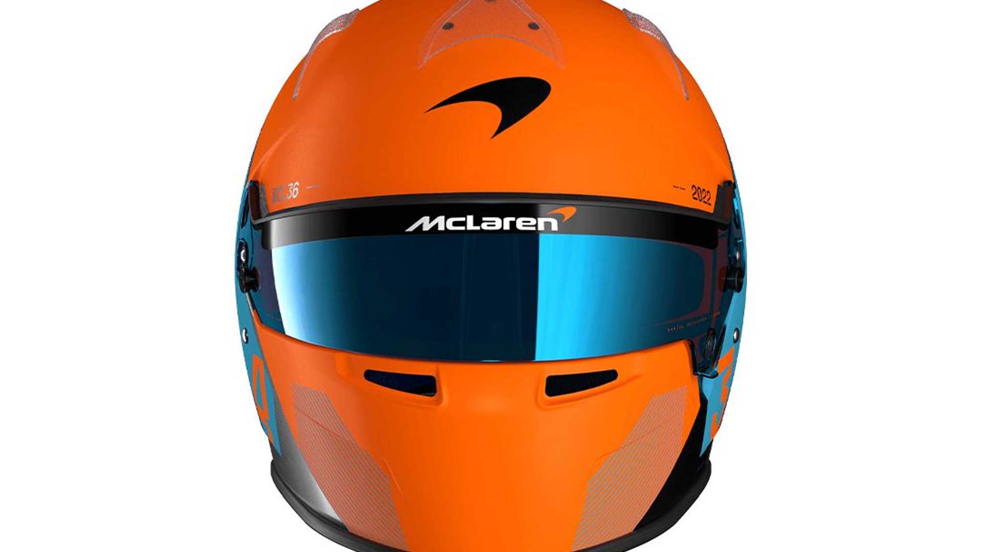 McLaren F1 Releases Its New Collectible 1:2 Scale 2022 Team Helmet