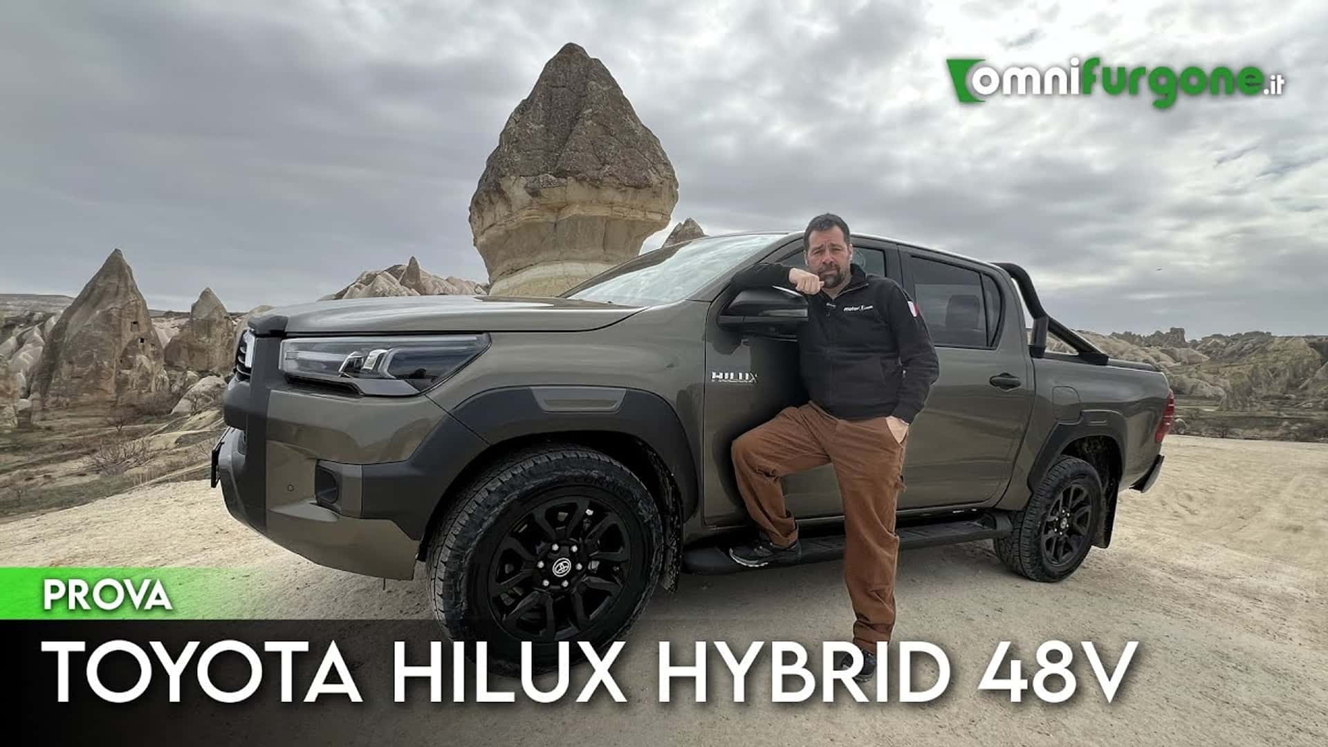 Toyota Hilux Hybrid 48V, ecco la prova del primo pick-up ibrido