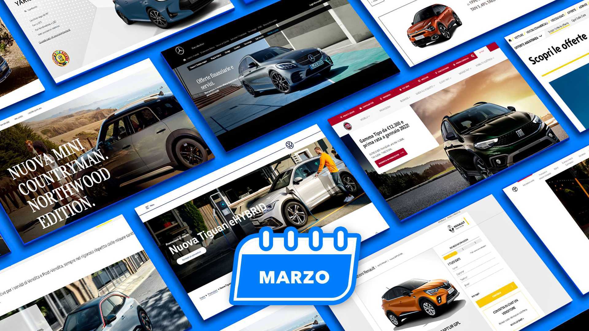 Promozioni auto, tutte le offerte di marzo 2021