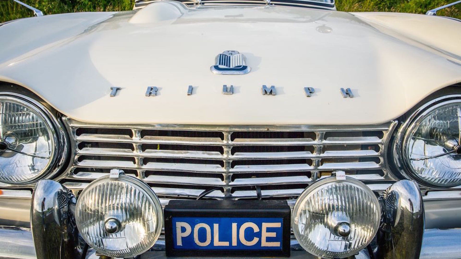 La dernière Triumph TR4 "Police Cruiser" de 1962 est à vendre