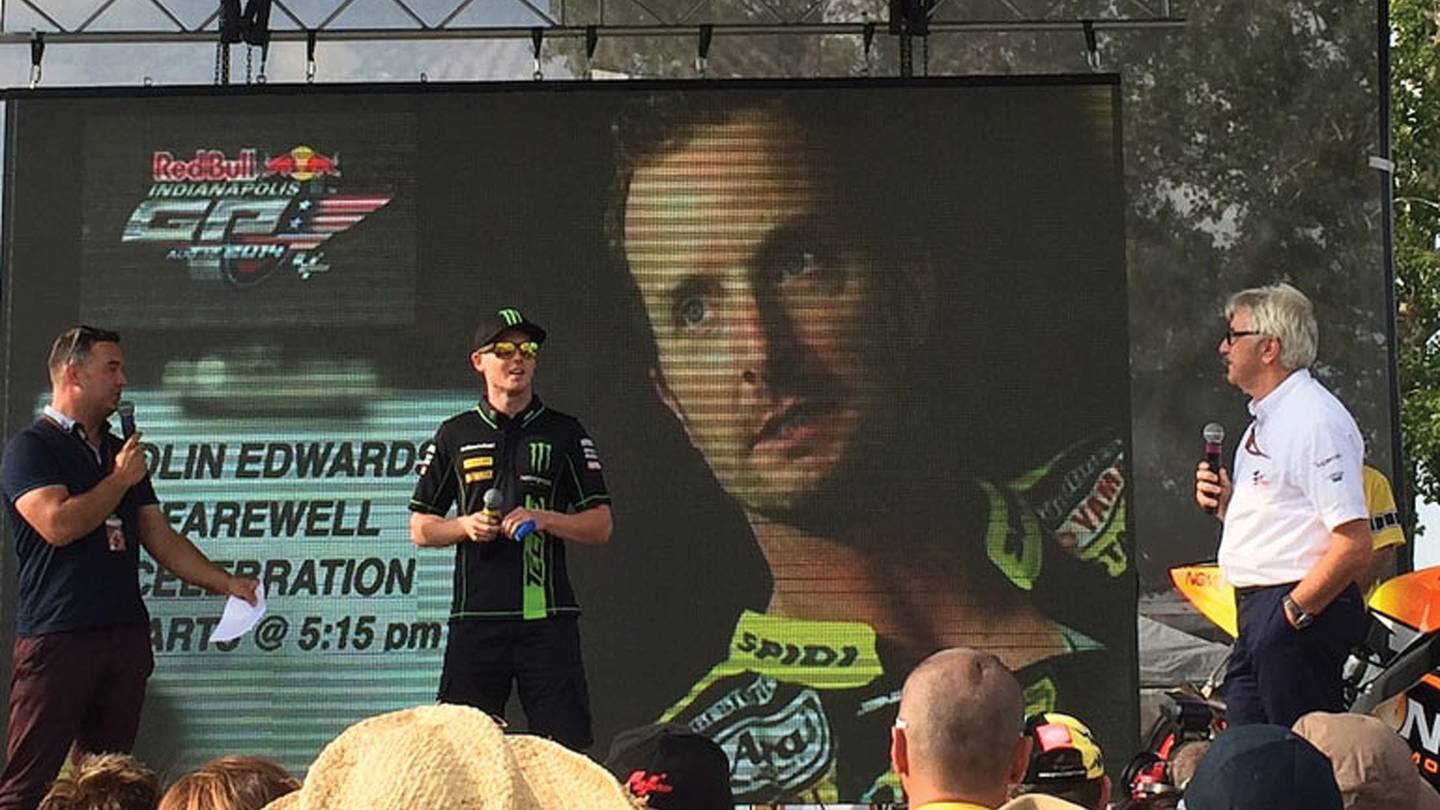Colin Edwards IndyGP Retirement Party