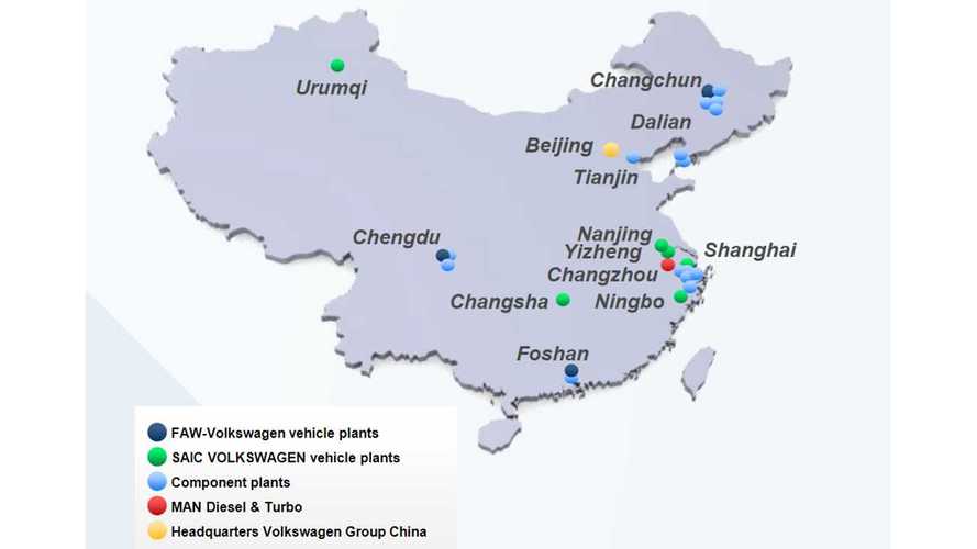 VW Outlines New Electric Car Offensive For China