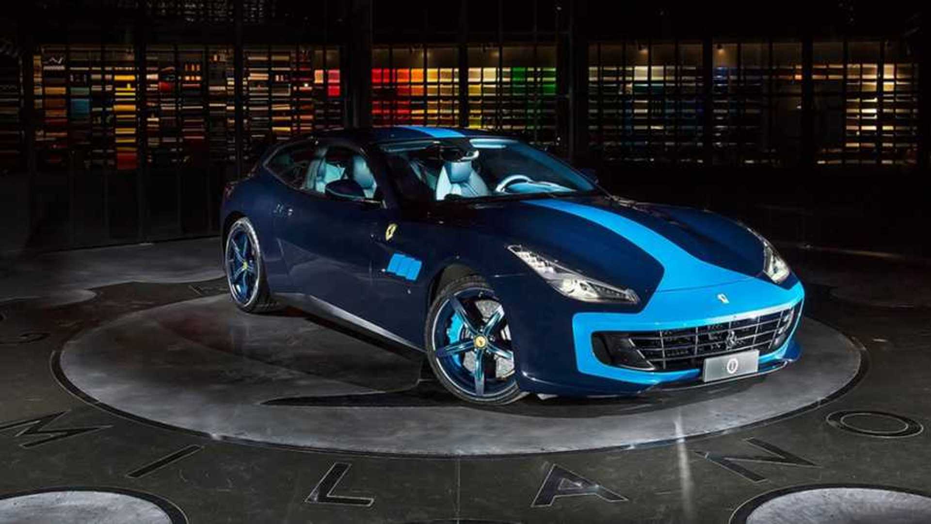 Garage Italia vend une Ferrari GTC4... et l'Abarth 595 assortie