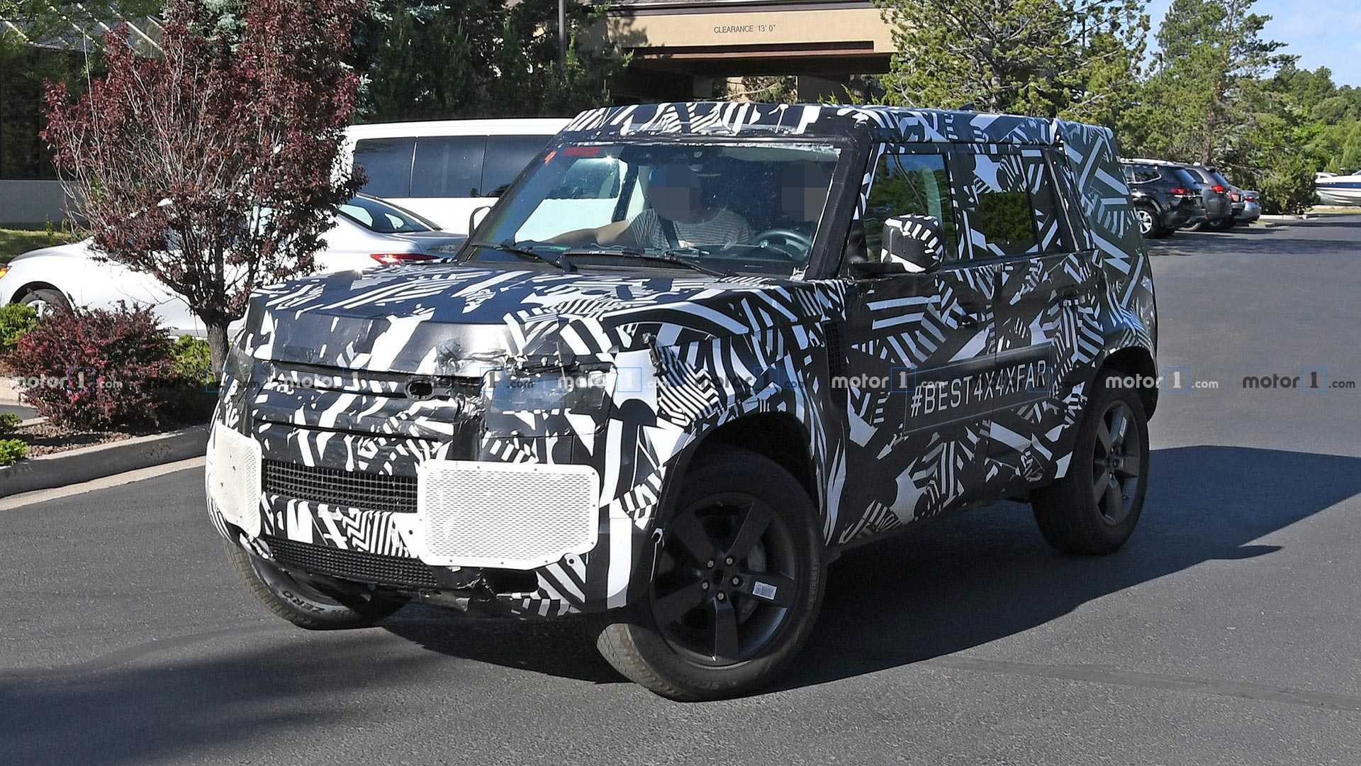 2020 Land Rover Defender Spied Showing Interior, Rear Suspension ...
