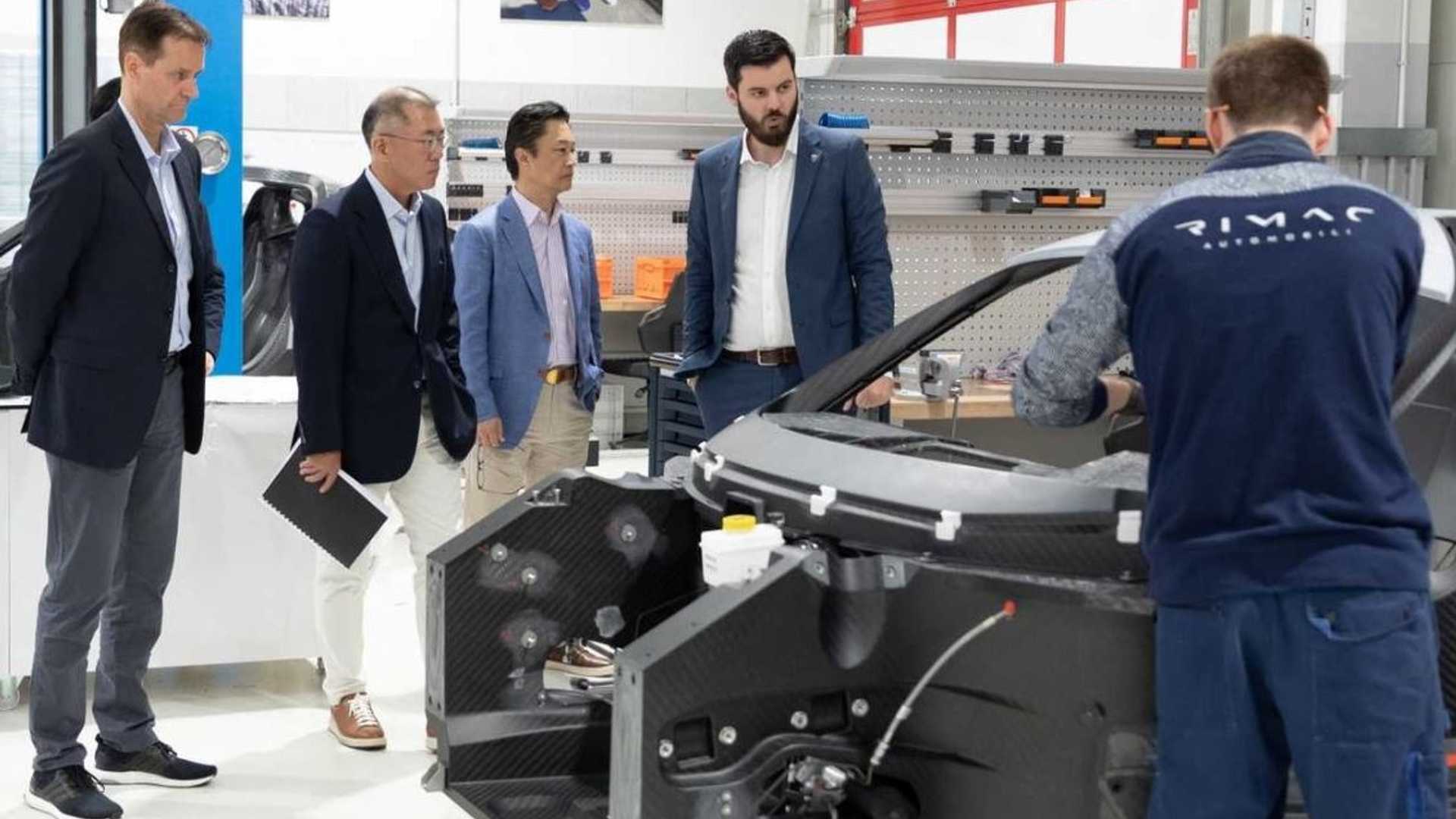 Hyundai et Kia investissent dans Rimac