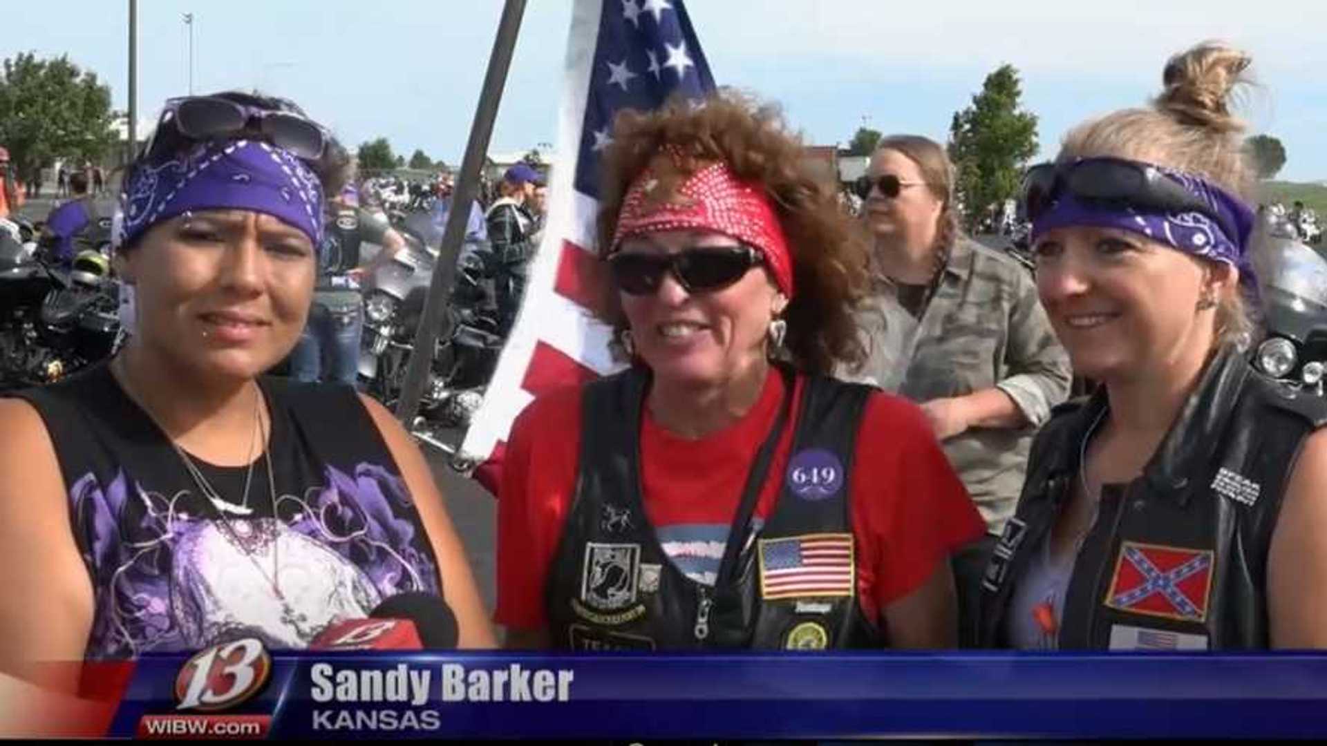 Women's Freedom Ride Makes A Record Attempt
