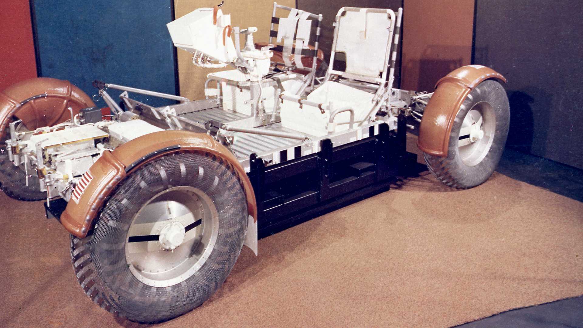 The Lunar rovers of Apollo: first cars into space