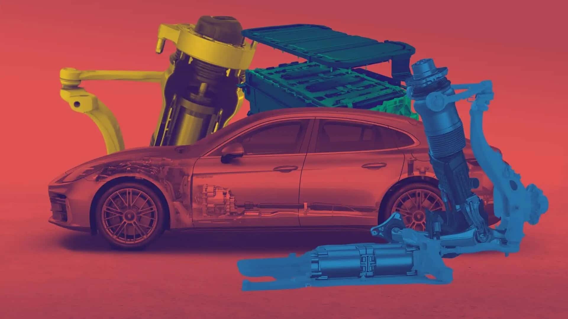 Voici comment fonctionne la nouvelle suspension "magique" de la Porsche Panamera