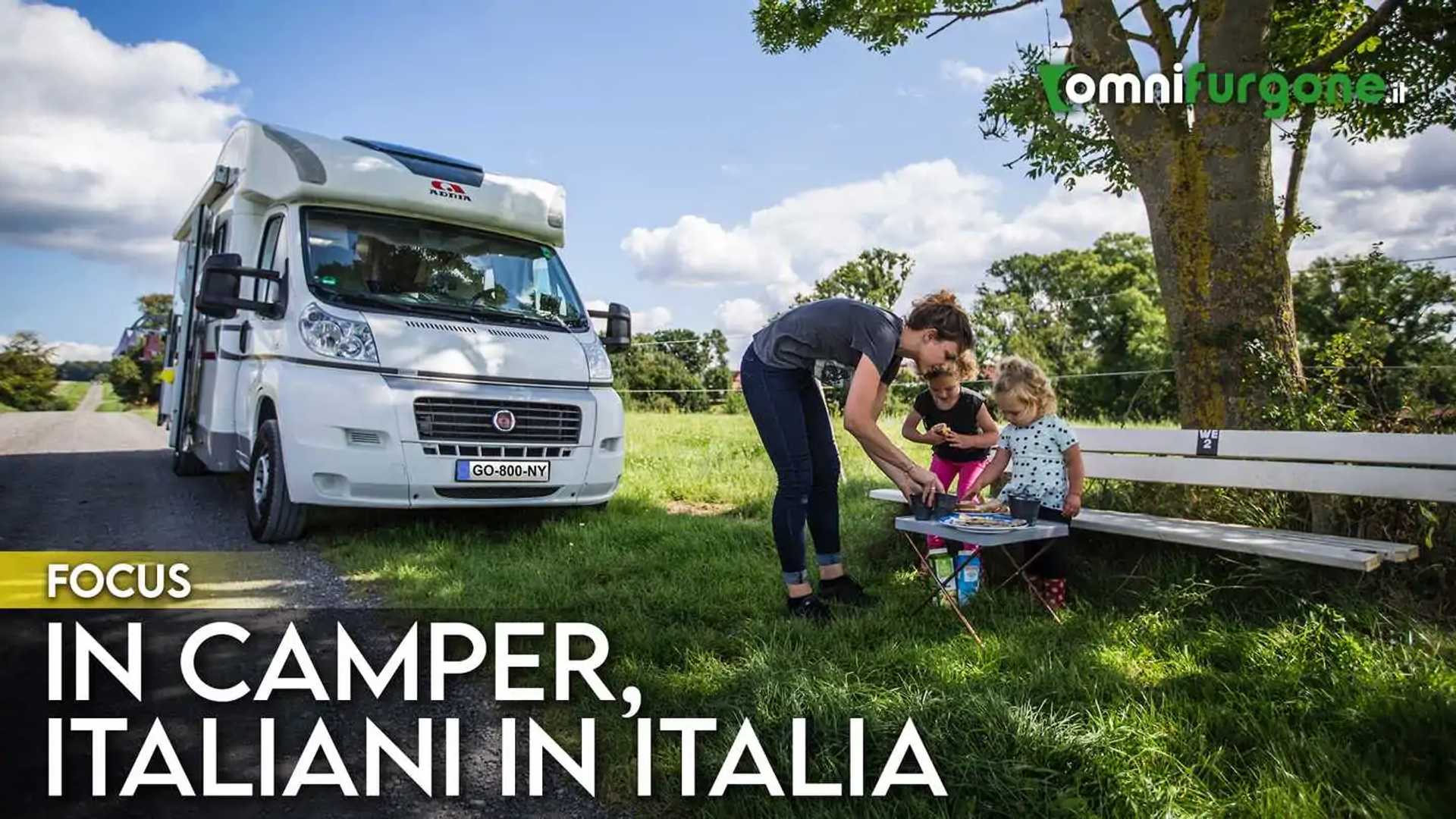 Camper, il 77% dei viaggiatori ha scelto l’Italia