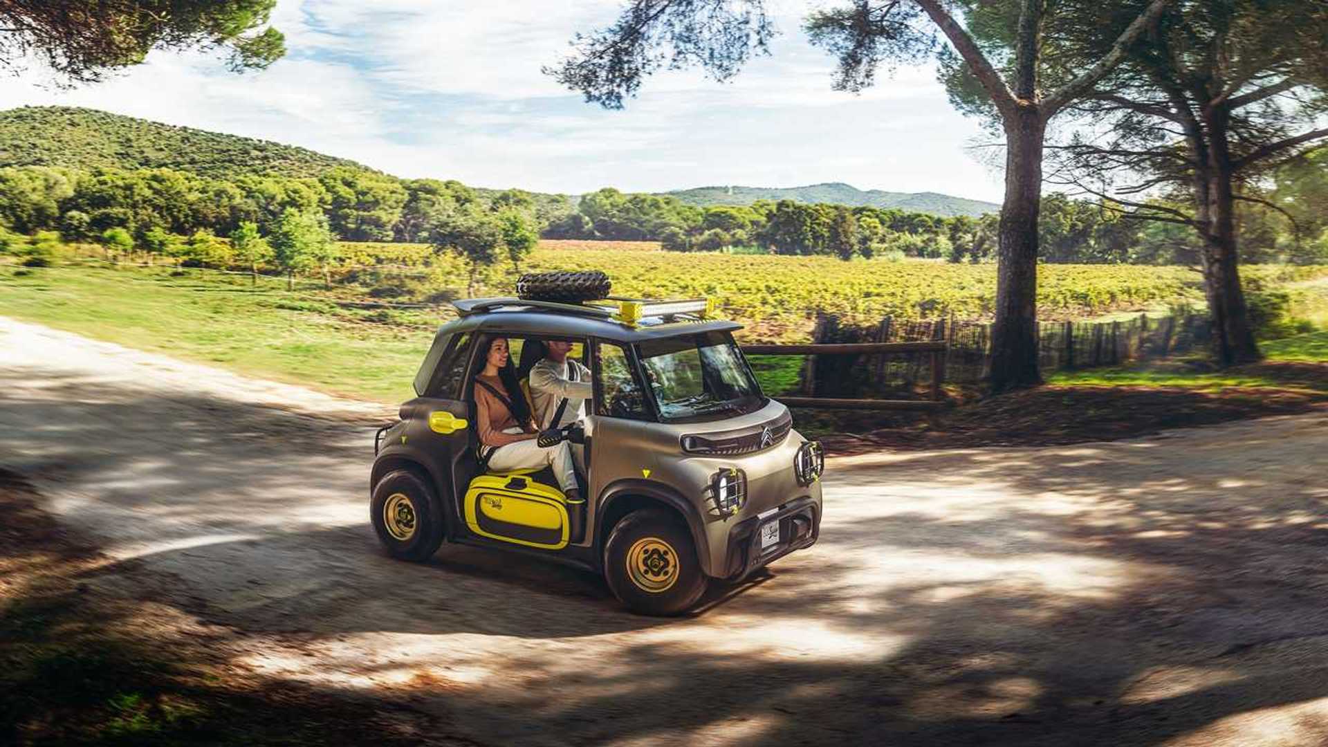 Citroen Ami Buggy Concept, electric quadricycle for adventure