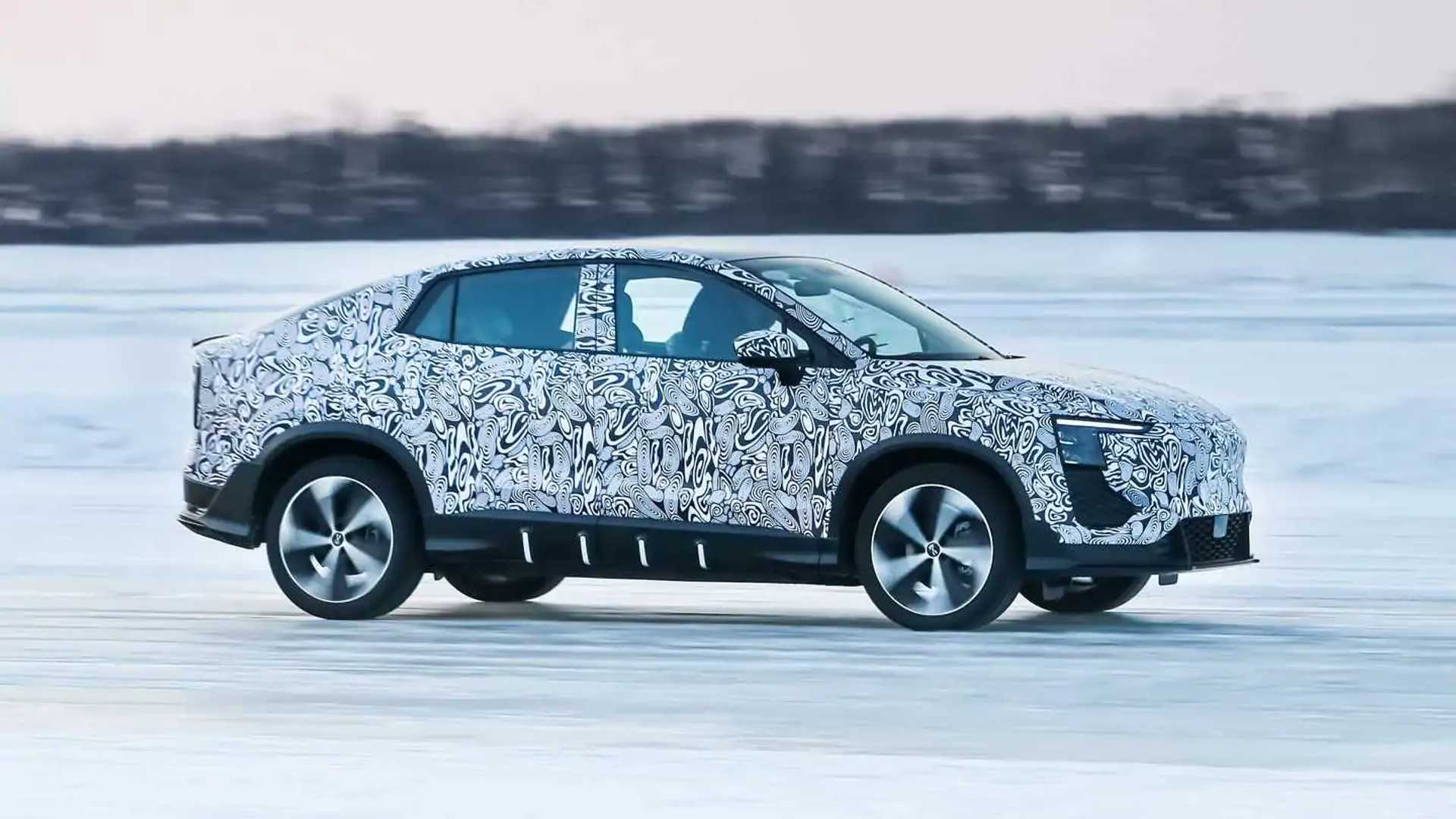 Aiways U6, conclusi gli ultimi test invernali prima del debutto